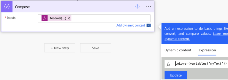 Using ToLower Function in Power Automate – Gilosoft Consulting